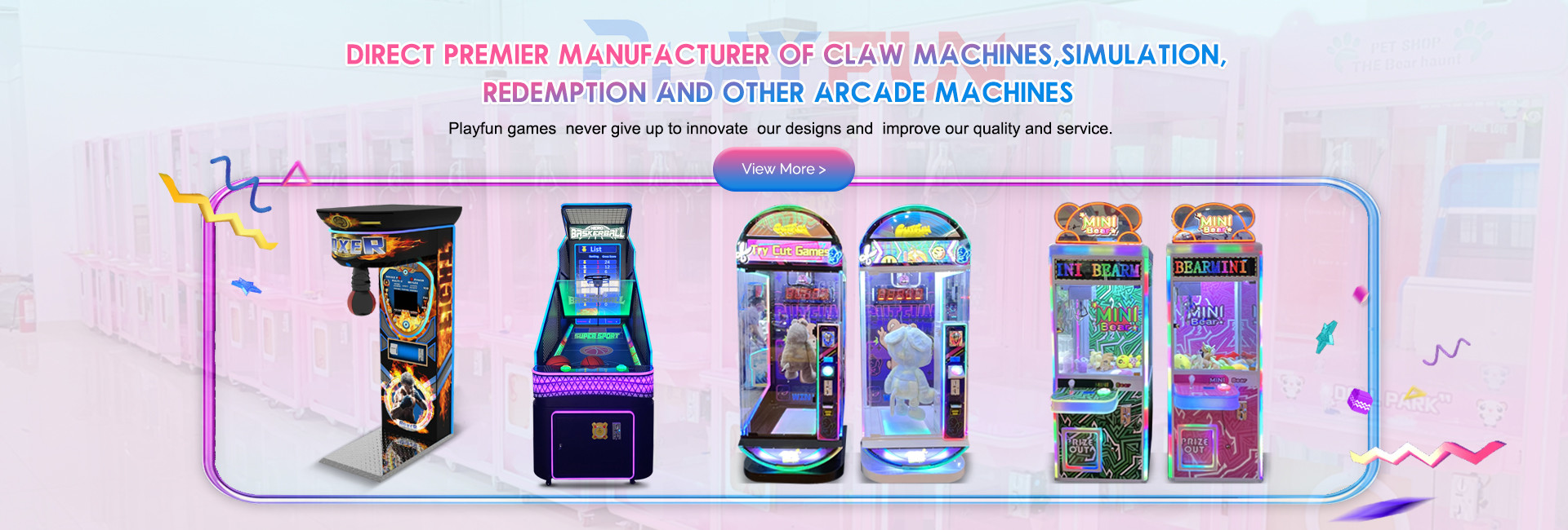 Coin Games Machines factory - Kids Game Machine manufacturer from China