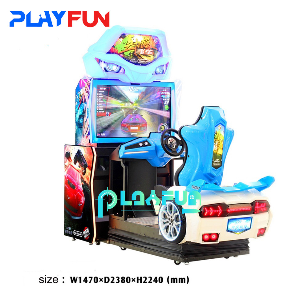 Custom Motion blast drive simulator machine Car Racing Games
