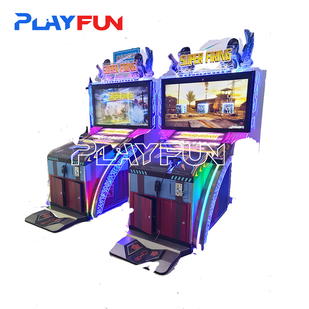 Super Firing Shooting Game Machine Video Arcade Gun Shooting Machine