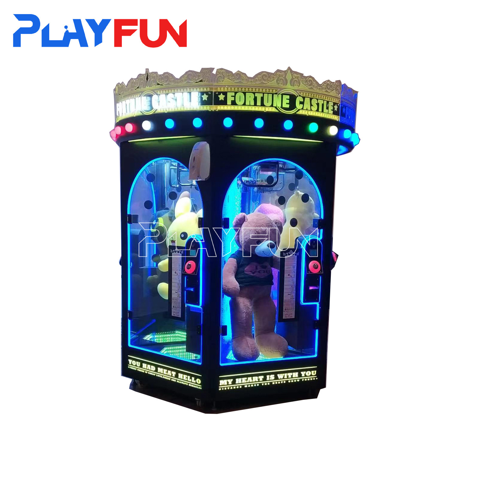 6 Players Cut & Win Gift Machine Cutter Scissors Prize Machine