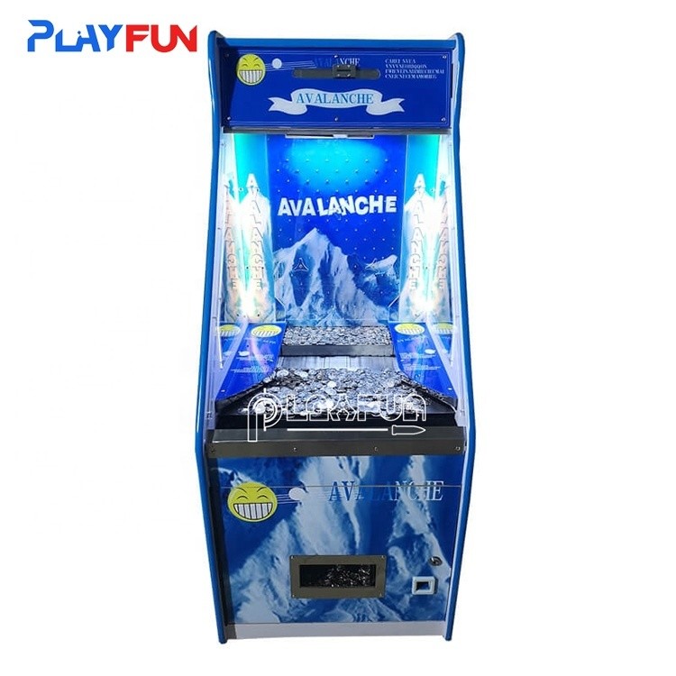 Playfun Usa Popular Avalanche 1 Single Player Small Space Arcade Coin Pusher Game Room Equipment ...